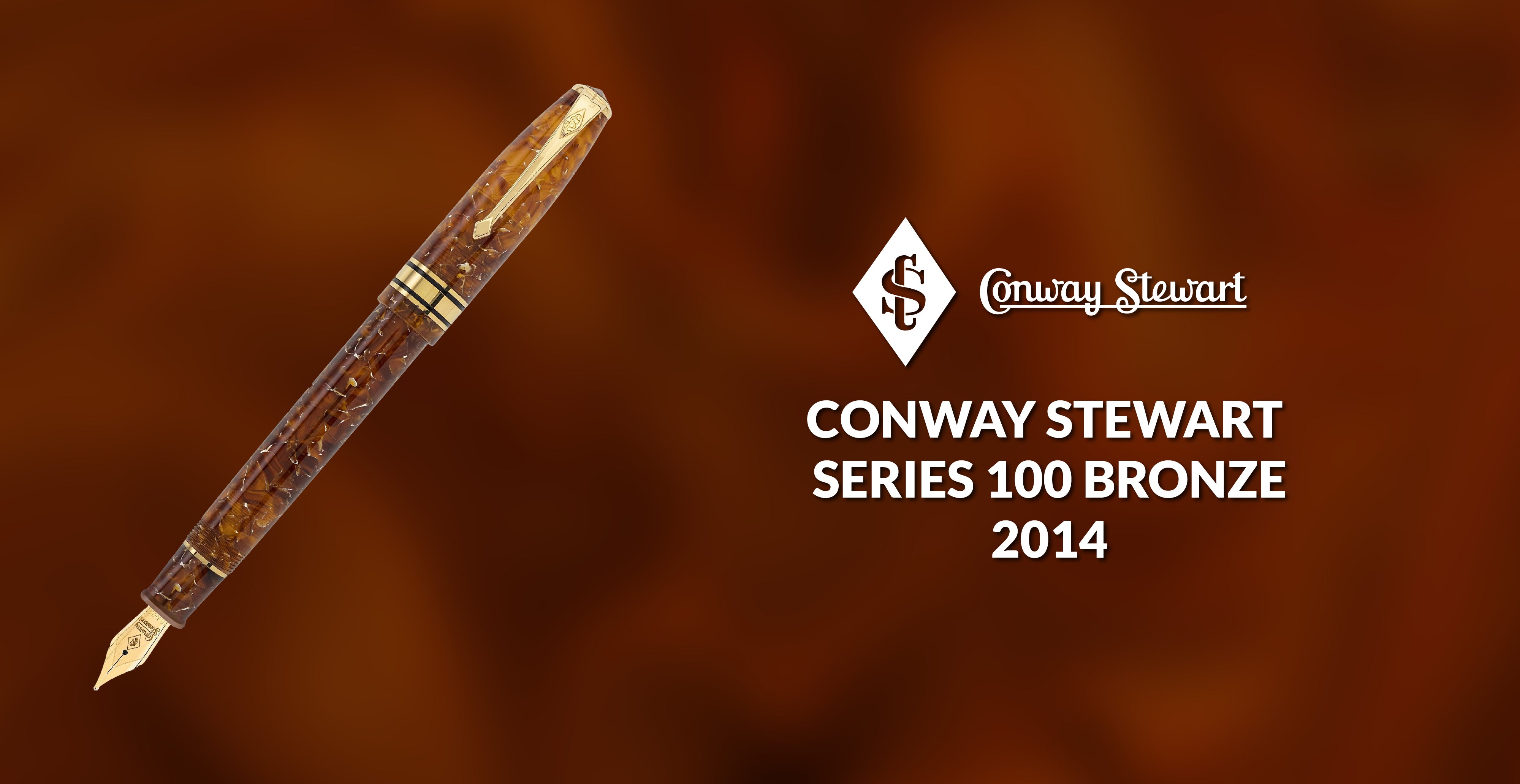 Discover the Classic and Iconic Conway Stewart Series 100 Bronze ...